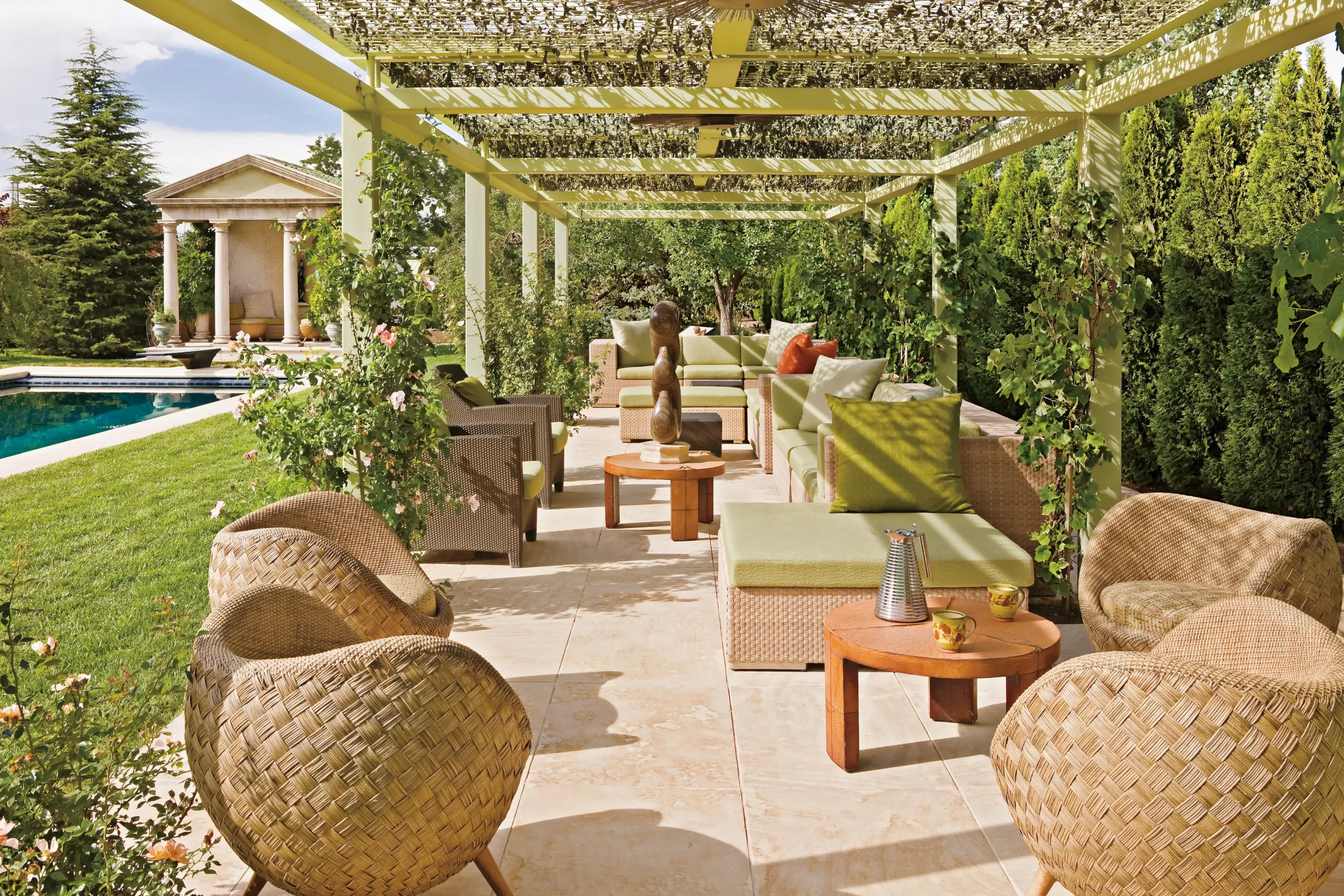 Designing the perfect outdoor entertaining area with upscale gazebos ...
